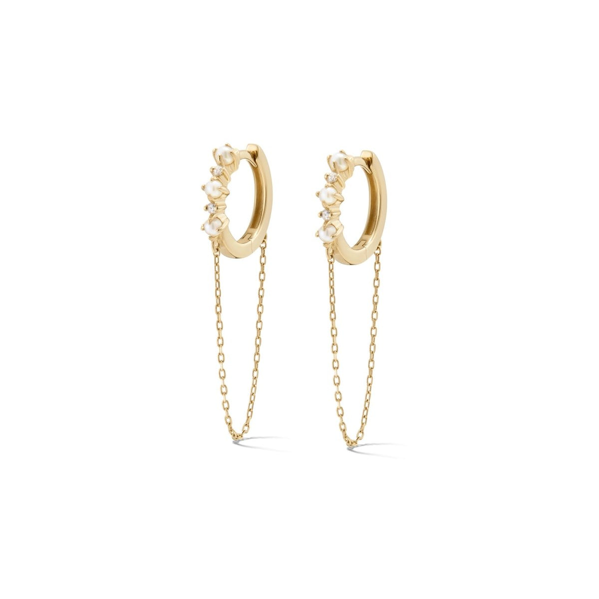The Grand Chain Hoop – Maris Pearl Co.